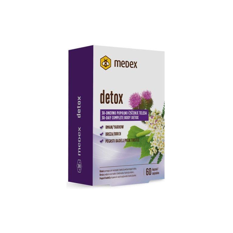 Detox kapsule za čišćenje organizma Medex (60 kapsula) | extenlab.hr
